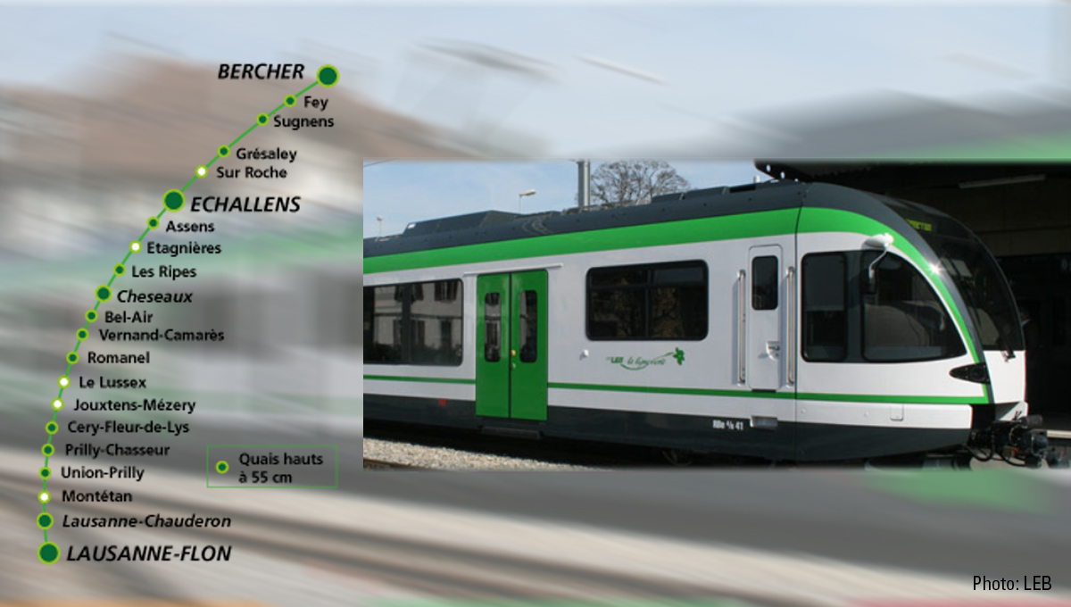 LEB train stations fitted w/ EXIGO | Zenitel