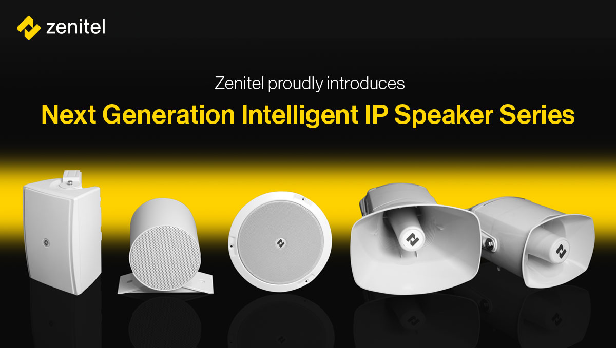 Zenitel Launches Next Generation IP Speakers Series! | Zenitel Zenitel Launches Next Generation IP Speakers Series! | Zenitel
