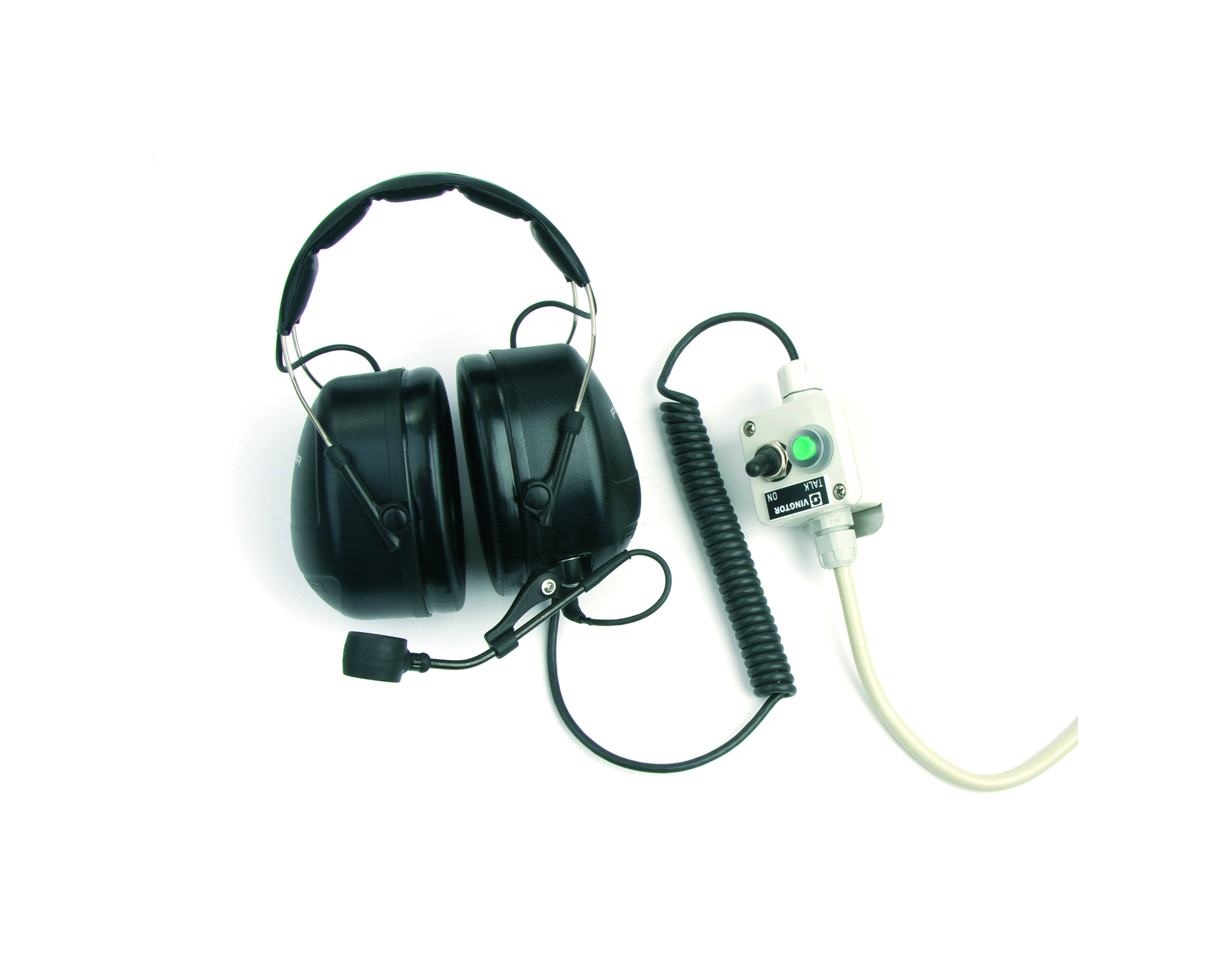 VMP-36-PEL industrial headset for batteryless telephones