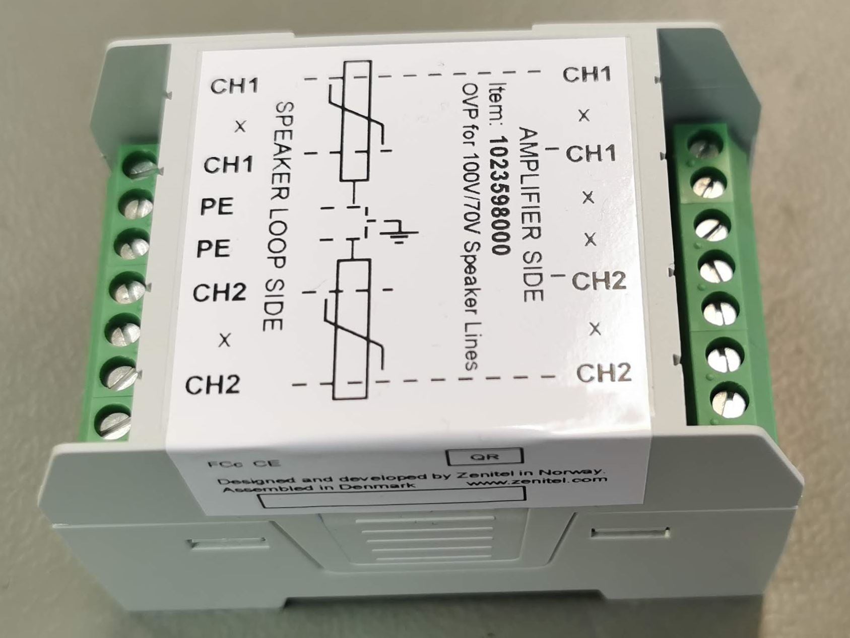 Overvoltage Protection 100V/70V | Zenitel