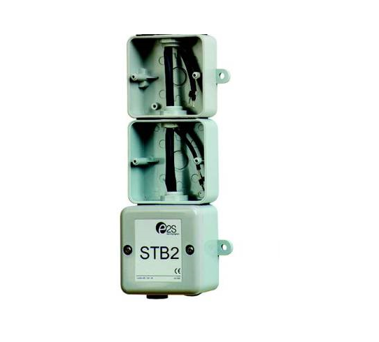 Grey Back Box Assembly for 2 x L101 DC | Zenitel