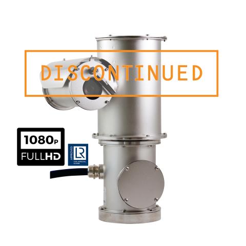 Stainless steel outdoor PTZ camera for use in harsh environments